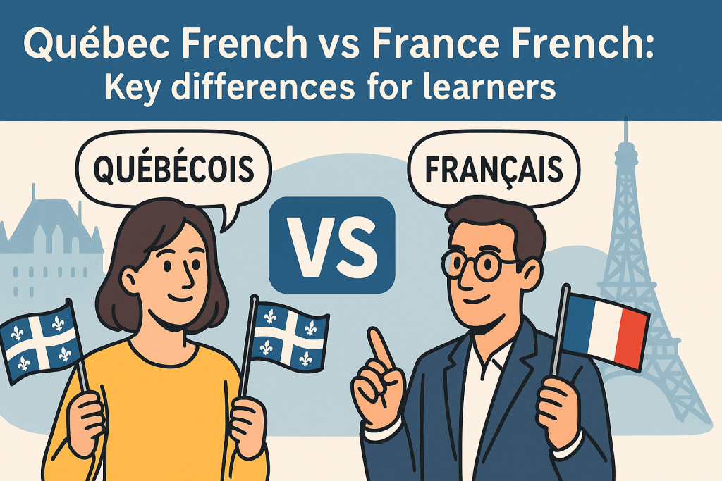 Québec French vs France French: Key Differences (B1-B2)