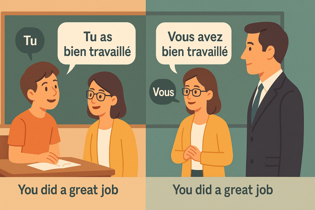 Tu vs Vous in French: Complete Politeness Guide (A2–B2) 2025