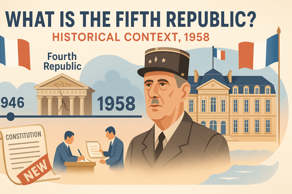 French Fifth Republic — how government power works